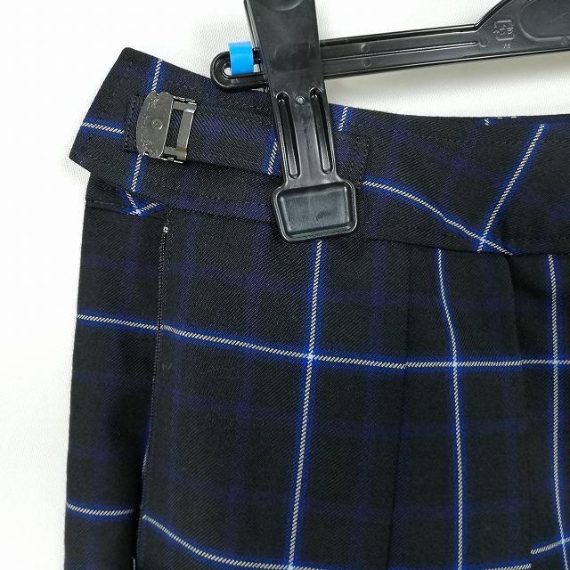スクールスカート 大きいサイズ 冬物 w78-丈56 チェック 中学 高校 プリーツ 学生服 制服 女子 中古 HK9190 : hk9190 ...