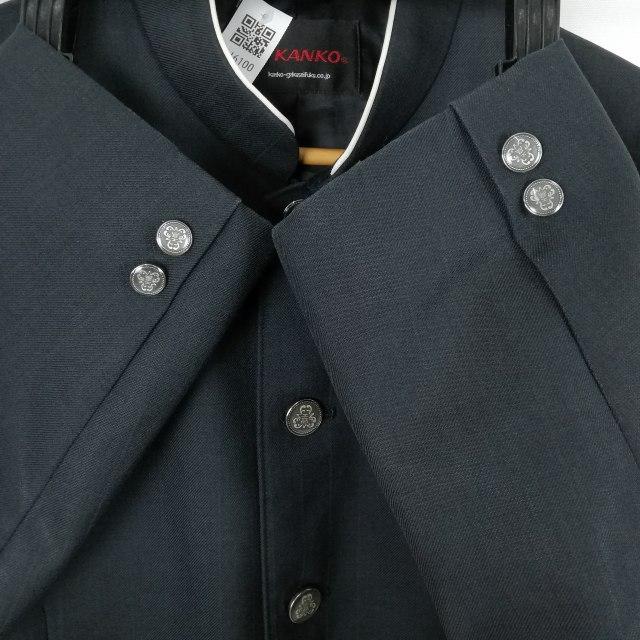 学生服 学ラン 180A 男子 カンコー 上着 ウール混 静岡沼津工業高校 学校指定制服 ラウンドカラー グレー 中古 ランクC a3 JJ6100 : トップ学生服 - 通販 - Yahoo ...