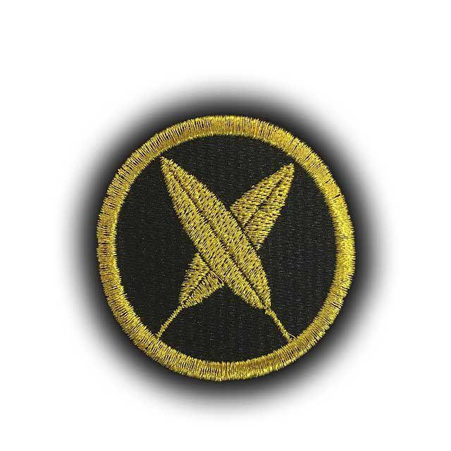 kamon-20【違い葦の葉】4.5cm×4.5cm 刺繍 家紋ワッペン : トップ学生服 - 通販 - Yahoo!ショッピング