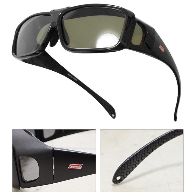 Coleman コールマン サングラス メンズ レディース 偏光サングラス 跳ね上げ UV 紫外線カット サイクリング ドライブ 自転車 メガネの上から /60N COV01 : TOP1 ...