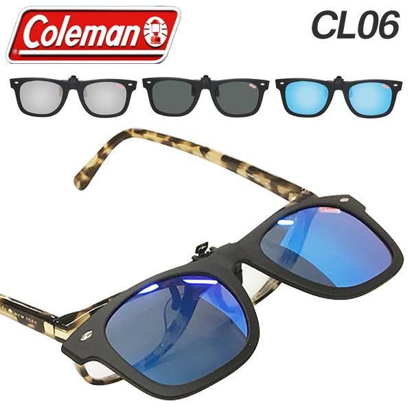 Coleman サングラス メンズ レディース 偏光 軽量 跳ね上げ式 眼鏡の上からサングラス コールマン ウェリントン uvカット 偏光サングラス ドライブ ケース /60N CL06 ...
