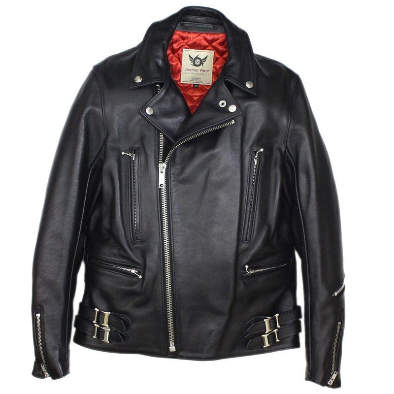 666 LJM-1L U.K.SIDE BELT LEATHER JACKET REGULAR FIT LONG レザージャケット 日本製 ...