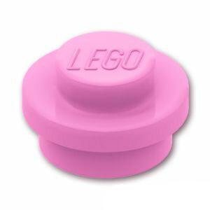 4517996 レゴ パーツ プレート 1 x 1 - ラウンド [ Bright Pink / ブライトピンク ] | LEGO純正品の ...