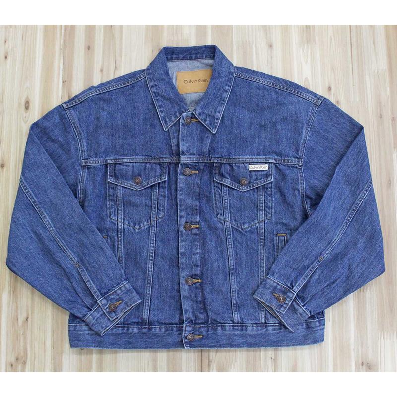 Calvin Klein（カルバン・クライン） アーカイブ エッセンシャル トラッカージャケット archv essntl trucker ...