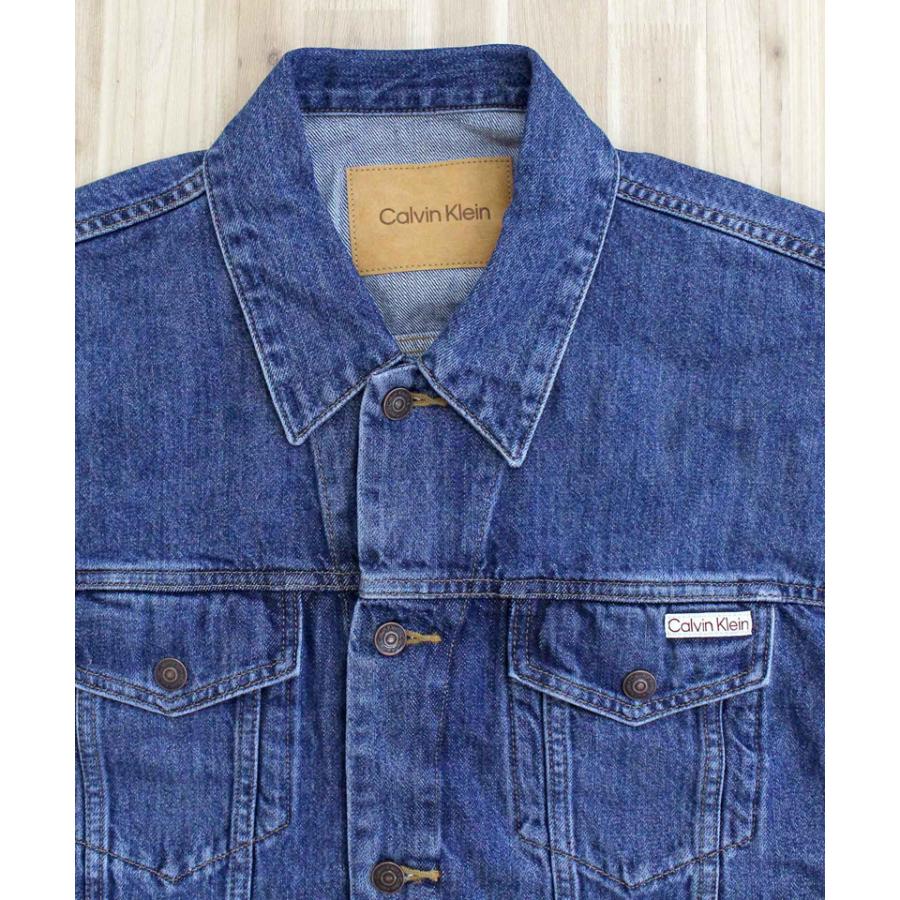Calvin Klein（カルバン・クライン） アーカイブ エッセンシャル トラッカージャケット archv essntl trucker ...