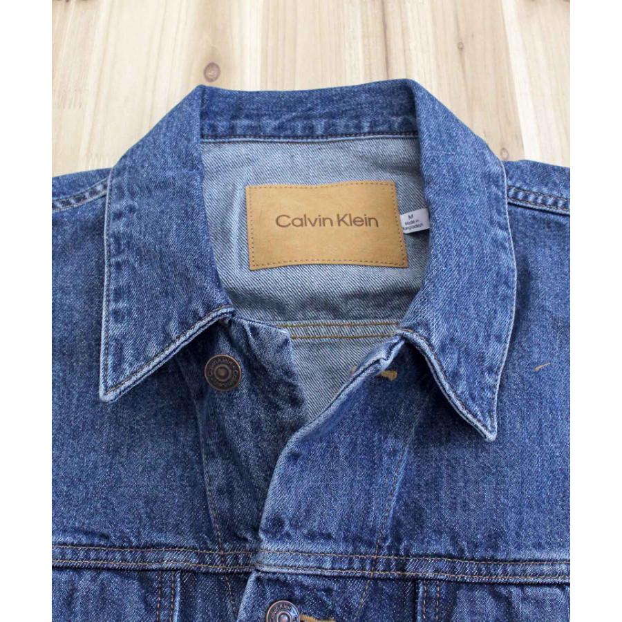 Calvin Klein（カルバン・クライン） アーカイブ エッセンシャル トラッカージャケット archv essntl trucker ...