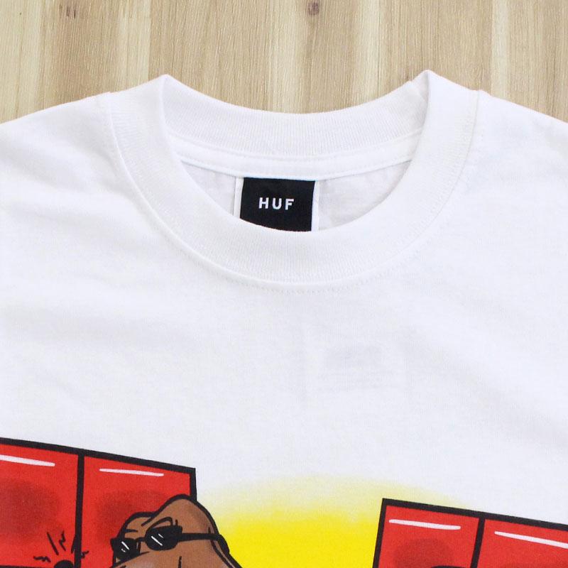 HUF（ハフ） アンローフル 半袖Tシャツ UNLAWFUL S/S TEE クルーネック ロゴ コットン トップス 半袖 メンズ ストリート ...