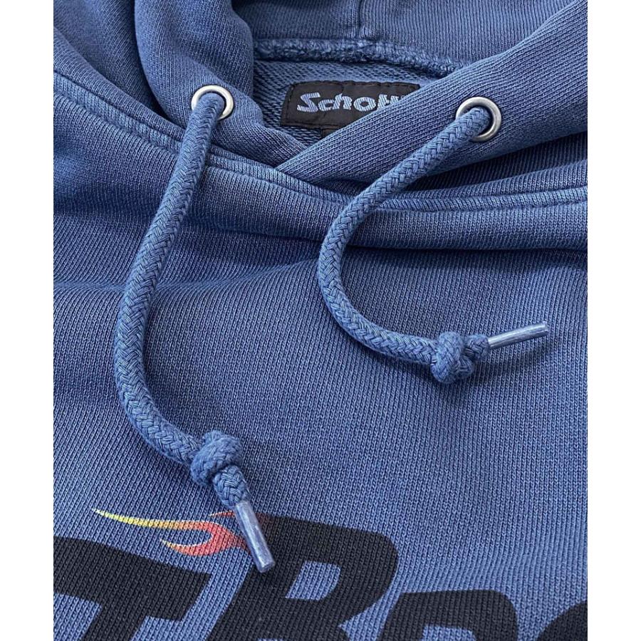 Schott N.Y.C ショット HOODED SWEAT FIRE SCRIPT ファイアスクリプト パーカー スウェット 782 ...