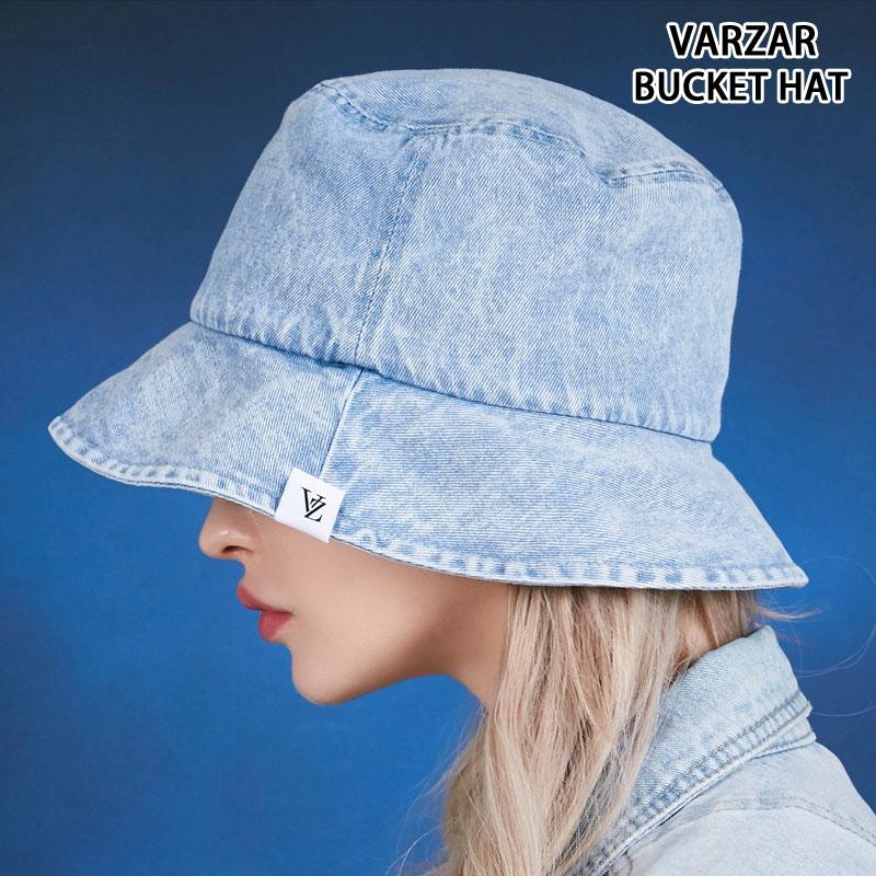 VARZAR バザール ストーンウォッシュデニムバケットハット Stone wash denim bucket hat 599 600 帽子 メンズ レディース プレゼント ギフト ...