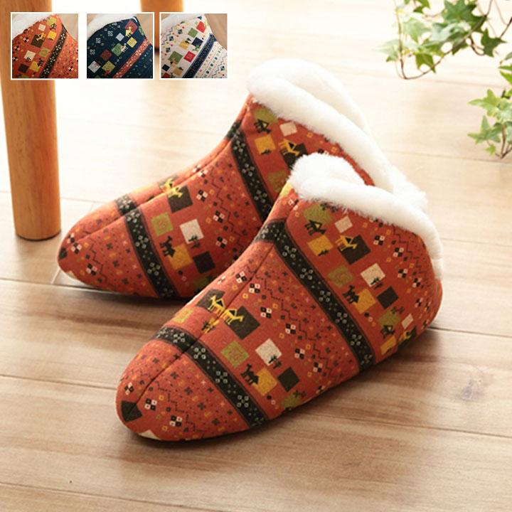 イケヒコ ルームシューズ スリッパ レディース Mサイズ 約22〜24cm 甲高 履きやすい 室内 もこもこ あったか 秋冬 冷え性 ギャベ風 (BITAM22) : トップジャパンYahoo ...