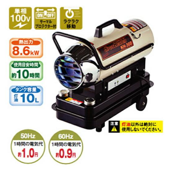 ナカトミ 暖房機 スポットヒーター (単相100V) (重量：13.5kg) KH-30D : トップジャパンYahoo!店 - 通販 - Yahoo!ショッピング