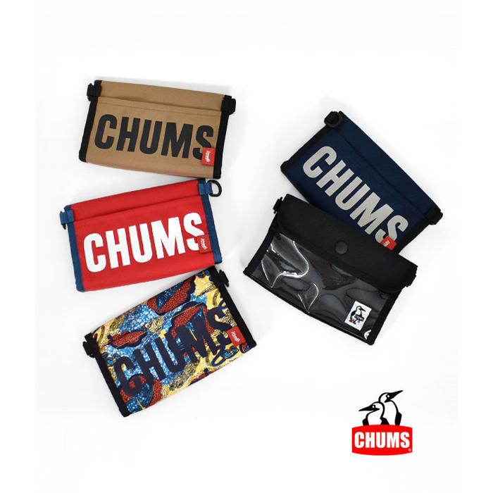 CHUMS チャムス ポーチ バッグ リサイクルチャムスクリアケースM Recycle Clear Case M クリアケース CH60-3583 メール便発送対応可能 : トップジミー ...