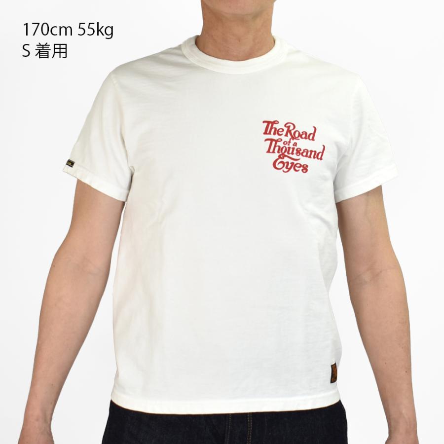 DELUXEWARE デラックスウエア tシャツ EYES 半袖プリントTシャツ DXT-2402 : トップジミー ヤフー店 - 通販 - Yahoo!ショッピング