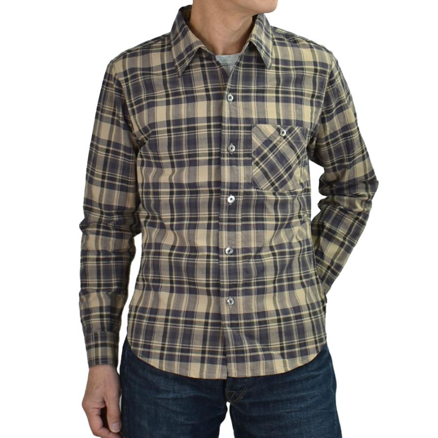 DELUXEWARE（デラックスウエア） シャツ CLASSIC CHECK 長袖チェックシャツ スルーサージシャツ LV-34 : トップ ...