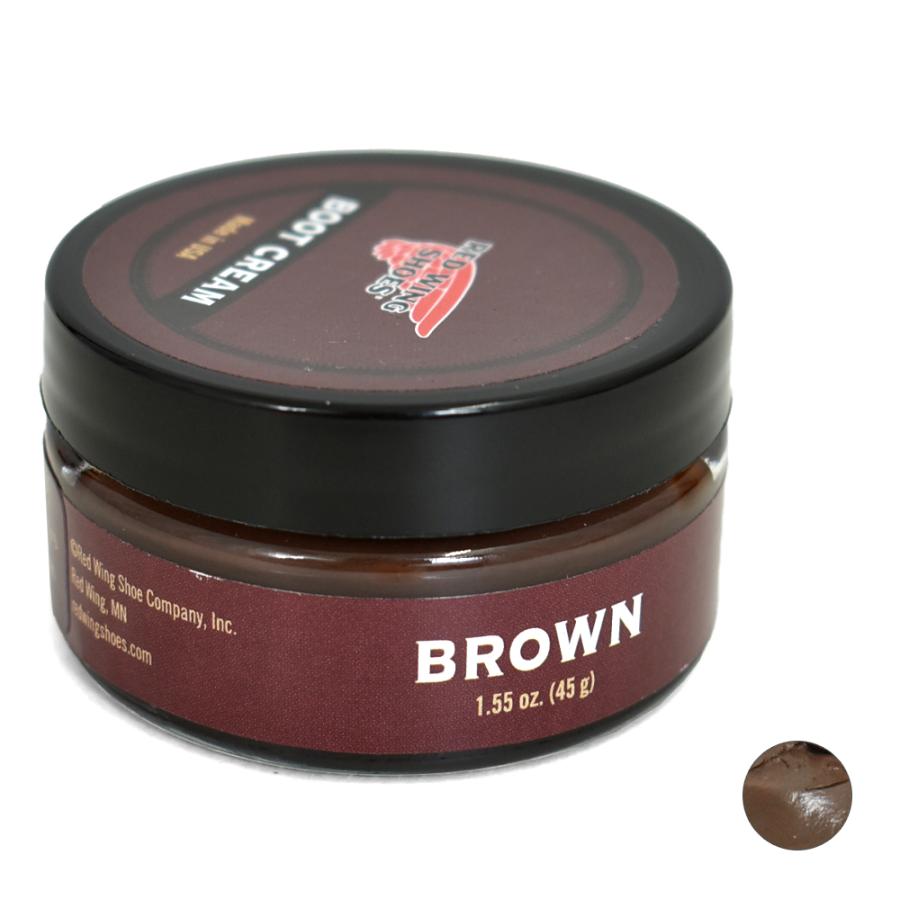 RED WING SHOES レッドウィング 純正ケア ブーツクリーム シューケア ブラウン 97112 : トップジミー ヤフー店 - 通販 ...