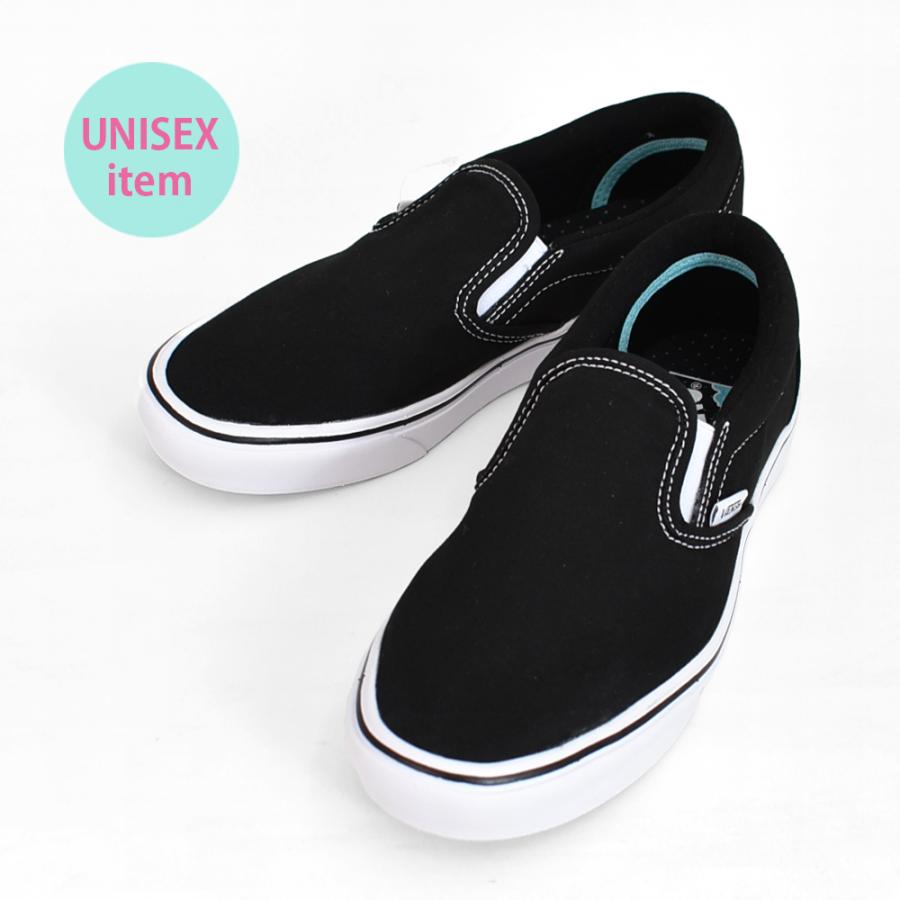 VANS スニーカー ComfyCush Slip-On BLACK TRUE WHITE VN0A3WMDVNE VANS（ヴァンズ） バンズ スニーカー スリッポン メンズ レディース UA