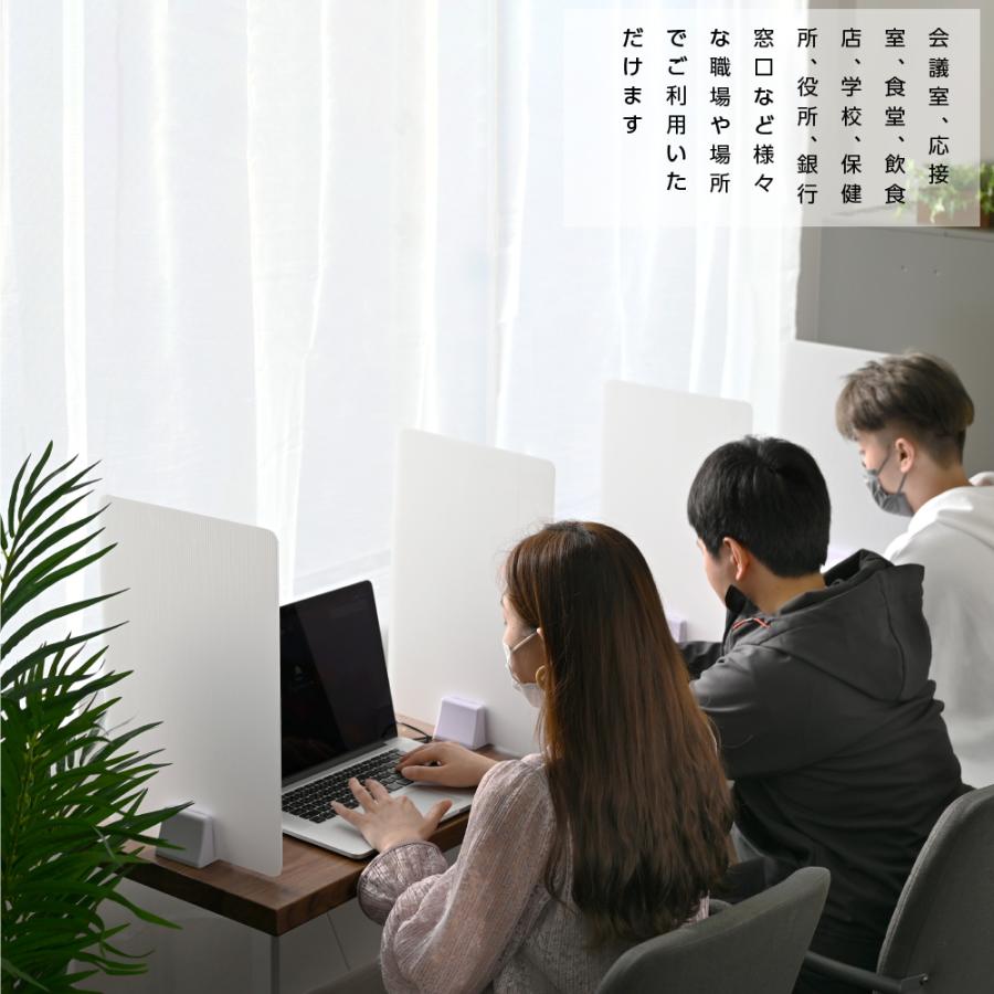 日本製 10枚セット 超軽量 プラダン パーテーション W450×H600mm 縦 横置き パーティション プラスチック ダンボール 衝立 仕切り板 受付 補助金 pl-4560-10set ...