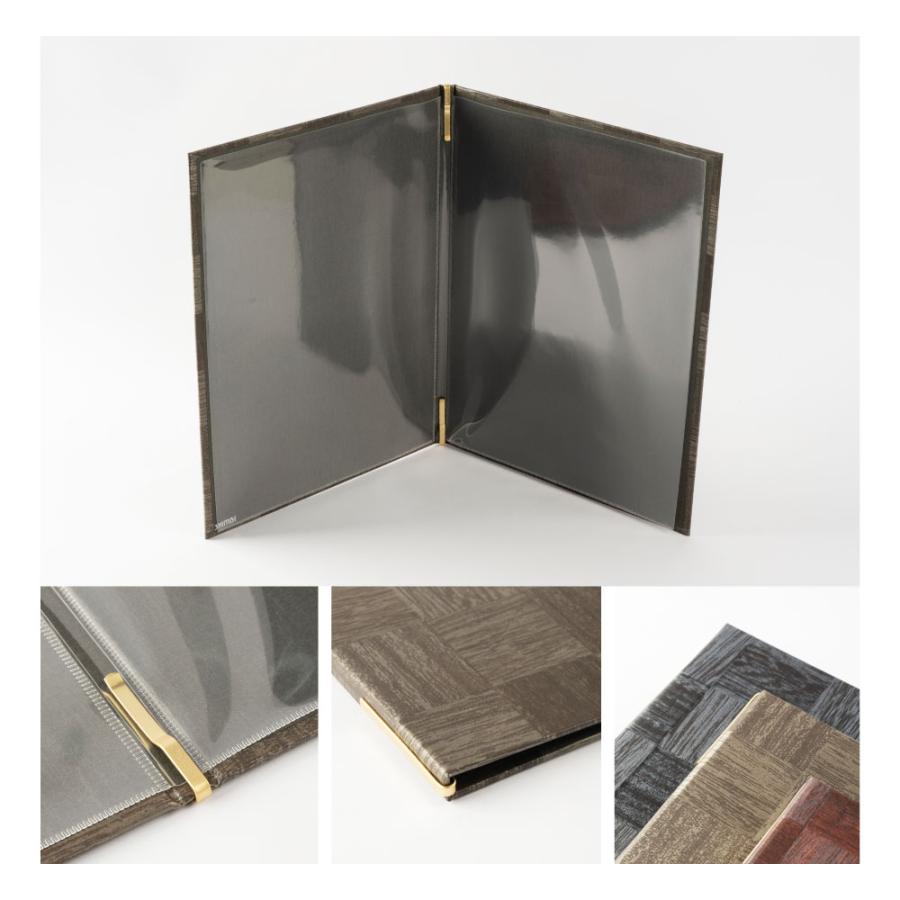 和洋兼用メニューブック メニューブック A4 和風 洋風 メニューカバー おしゃれ 飲食店 メニュー表 ファイルブック 業務用 高級 yyb-cp07 :yyb-cp07:トップ看板 - 通販 ...