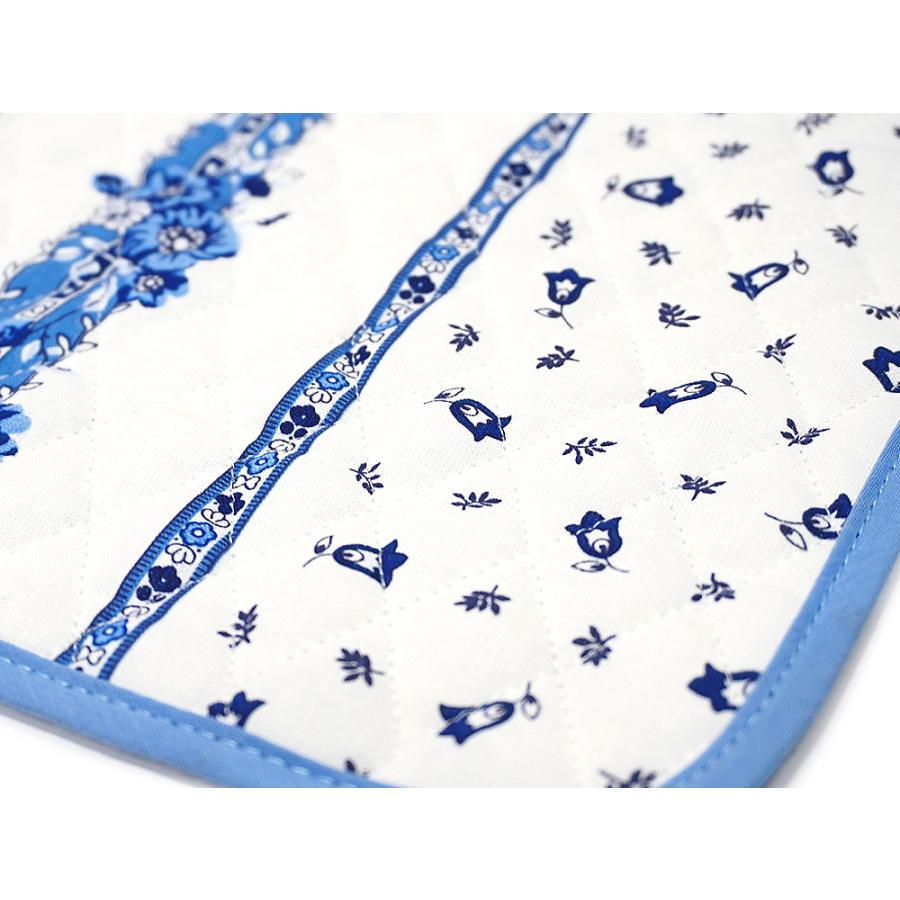 【メール便OK】フランス製キルティングランチョンマット（両面使用可） FLMK-TRAD-WB2 トラディション/ホワイト : 輸入雑貨 ...