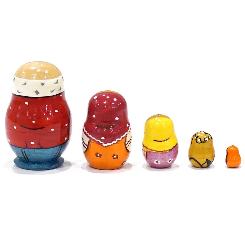 ロシア ミニマトリョーシカ おおきなかぶ（5P） MAT-086 : 輸入雑貨～カランフィル(旧店名 トプカプ) - 通販 - Yahoo!ショッピング