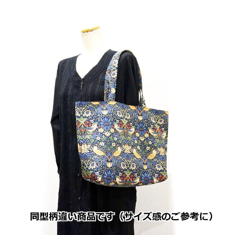 Morris Collection アネモネ トートバッグ 横長Lサイズ/ブラック MB-TTW-L-ANBK : 輸入雑貨～カランフィル(旧店名 トプカプ) - 通販 - Yahoo!ショッピング