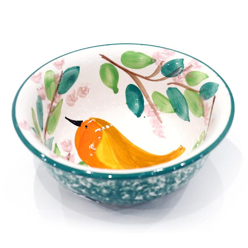 スペイン陶器 SPL-BW4603BD ボウル 大 バード : spl-bw4603bd : 輸入雑貨～カランフィル(旧店名 トプカプ) - 通販 - Yahoo!ショッピング