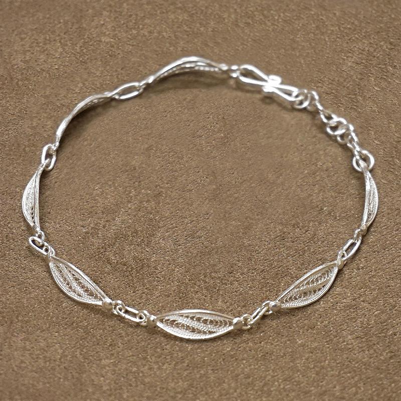 トルコ伝統の銀線細工 テルキャーリ ブレスレット SV-B-TK002 : 輸入雑貨～カランフィル(旧店名 トプカプ) - 通販 - Yahoo!ショッピング