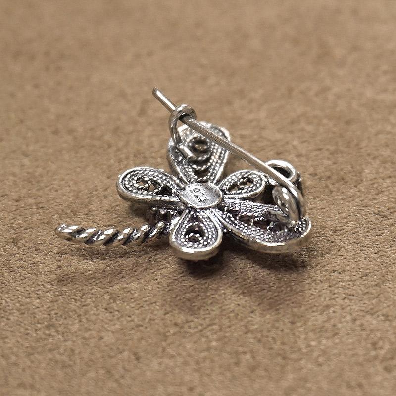 トルコ伝統の銀線細工 テルキャーリ ブローチ SV-BR-TK001 : sv-br-tk001 : 輸入雑貨～カランフィル(旧店名 トプカプ) - 通販 - Yahoo!ショッピング