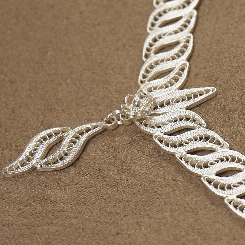 トルコ伝統の銀線細工 テルキャーリ ネックレス SV-N-TK001 : sv-n-tk001 : 輸入雑貨～カランフィル(旧店名 トプカプ) - 通販 - Yahoo!ショッピング