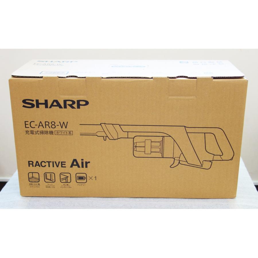 新品 シャープ SHARP RACTIVE Air EC-AR8-W ホワイト系 コードレススティック掃除機 : ki-0168 : トップワン ヤフーショッピング店 - 通販 - Yahoo ...