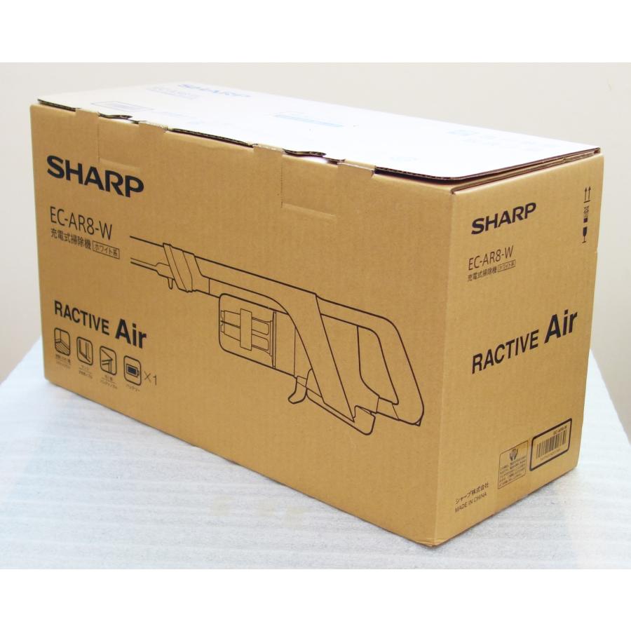 新品 シャープ SHARP RACTIVE Air EC-AR8-W ホワイト系 コードレススティック掃除機 : ki-0168 : トップワン ヤフーショッピング店 - 通販 - Yahoo ...