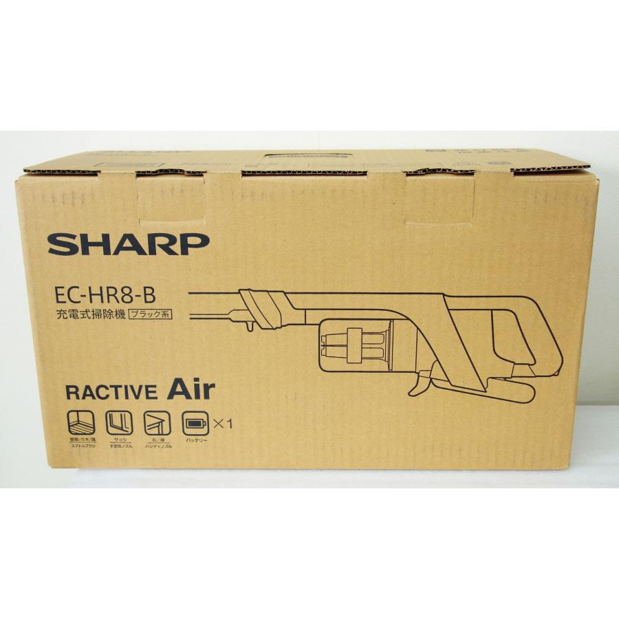 RACTIVE Air 新品 シャープ SHARP EC-HR8-B ブラック系 コードレススティック掃除機 : トップワン ヤフーショッピング店 - 通販 - Yahoo!ショッピング