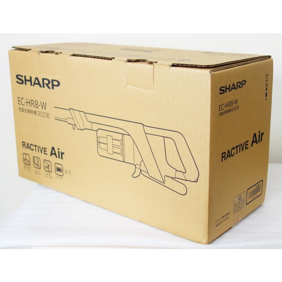 RACTIVE Air 新品 シャープ SHARP EC-HR8-W ホワイト系 コードレススティック掃除機 : トップワン ヤフーショッピング店 - 通販 - Yahoo!ショッピング