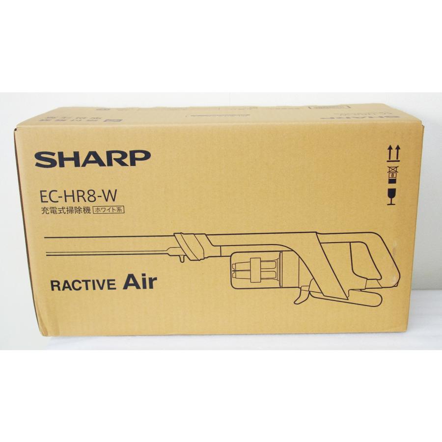 RACTIVE Air 新品 シャープ SHARP EC-HR8-W ホワイト系 コードレススティック掃除機 : トップワン ヤフーショッピング店 - 通販 - Yahoo!ショッピング