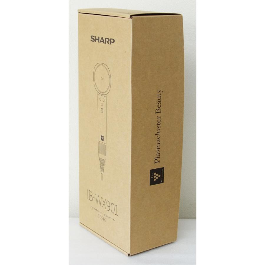 プラズマクラスター シャープ SHARP Plasmacluster Beauty IB-WX901-B ブラック系ミッドナイトブラック プラズマクラスタードレープフロードライヤー 新品 ...