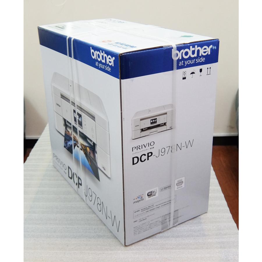 プリビオ 新品 ブラザー工業 brother PRIVIO BASIC DCP-J978N-W ホワイト A4インクジェット複合機 プリンター : トップワン ヤフーショッピング店 - 通販 ...