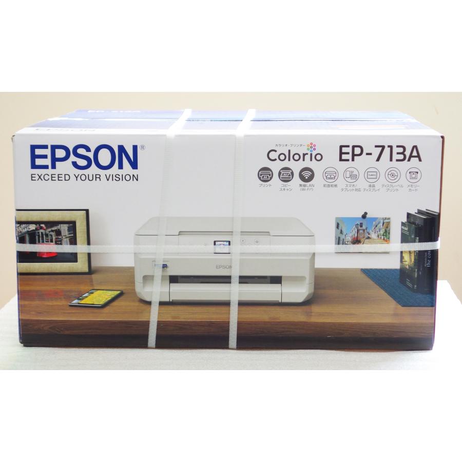 新品 エプソン EPSON カラリオ EP-713A A4インクジェット複合機 プリンター :SYU-0301:トップワン ヤフーショッピング店 - 通販 - Yahoo!ショッピング