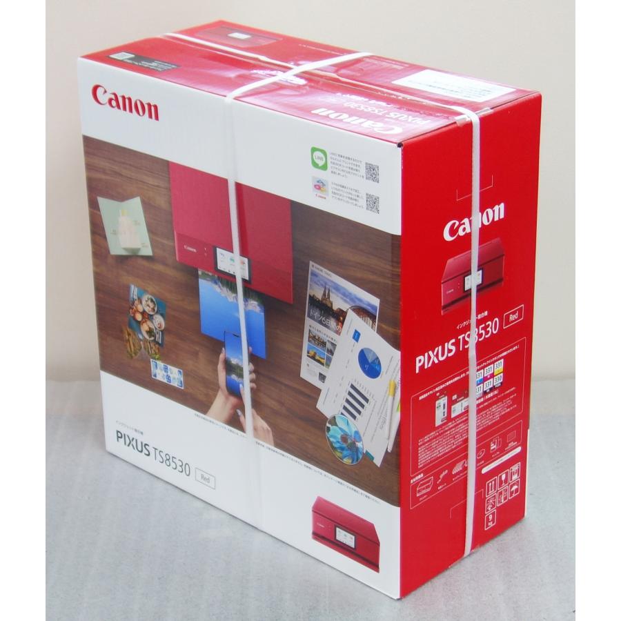 PIXUS キヤノン CANON TS8530RD レッド A4インクジェット複合機 プリンター 新品 : トップワン ヤフーショッピング店 - 通販 - Yahoo!ショッピング