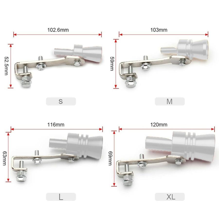 TRS マフラーホイッスル 笛 S 内径 32-43mm ブラック 328165 : トラックショップトップロード仙台 - 通販 - Yahoo!ショッピング