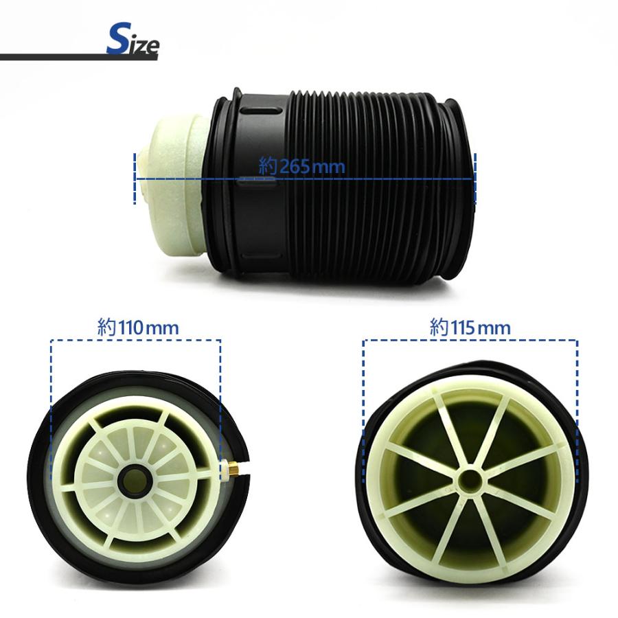 Mercedes-Benz W212 Eクラス C218 X218 CLSクラス リア 右側 エアサスペンション 2123200825 ...