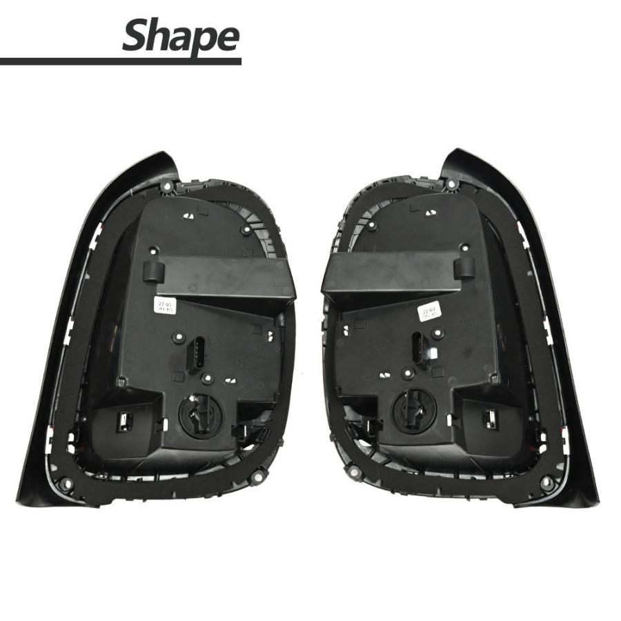 MINI F55 F56 F57 前期用 ユニオンジャック LEDテールランプ シーケンシャル レッド 後期ルック テールライト カスタム ...