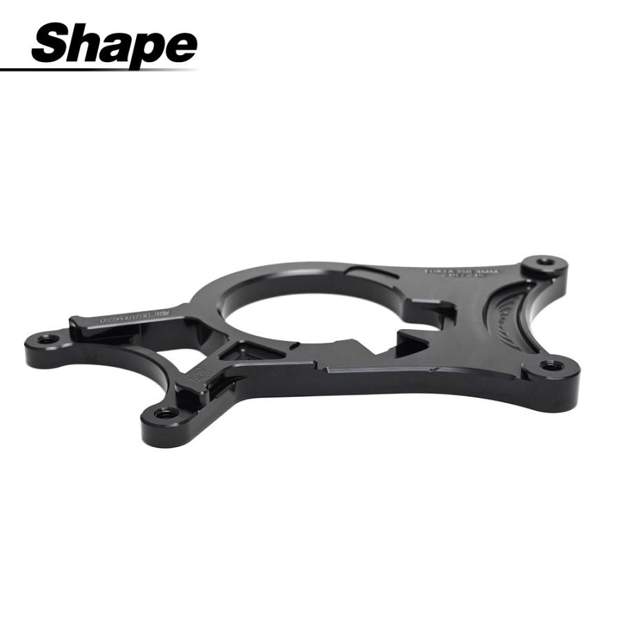 フォルツア 250 MF15 MF17 FORZA リアブレーキ サポート リヤブレーキ ブラケット ブレーキ オーバーサイズ 84mmピッチ カニタイプ カスタム 240mm 245mm ...