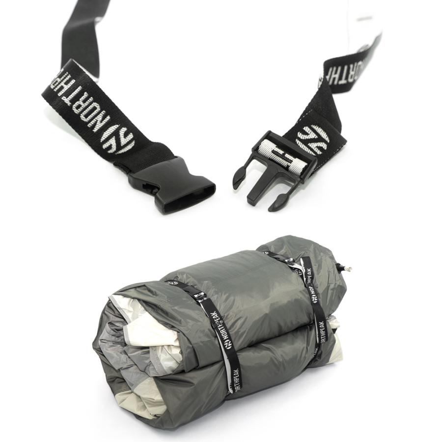 ノースピーク NOPK COMPACT STRAP - BLACK 韓国ブランド コンプレッション バンド パッキング ベルト 荷紐 ...