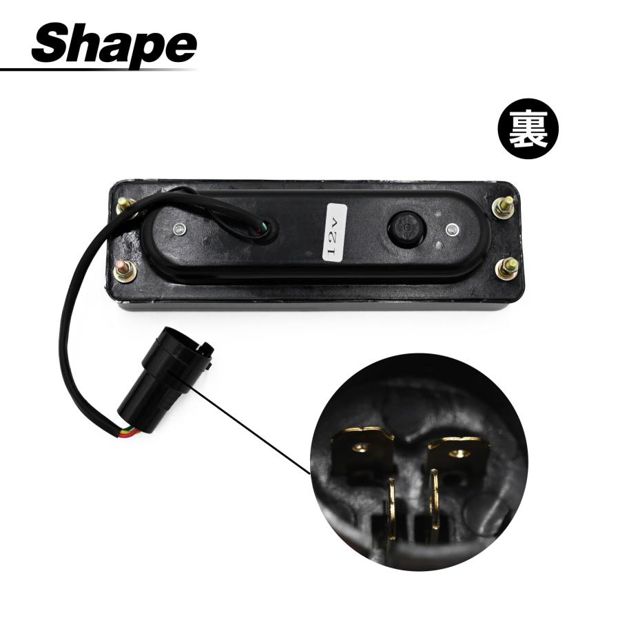 スズキ ジムニー JA11 JA12 JA22 JB31 SJ30 SJ40 リアパイプバンパー用 スモーク フルLEDテール 社外バンパー用 ...