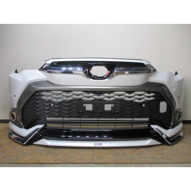 カローラクロス ZSG10 ZVG10 純正 フロントバンパー パール モデリスタ付 52119-16580 : TOP-STAGE ...