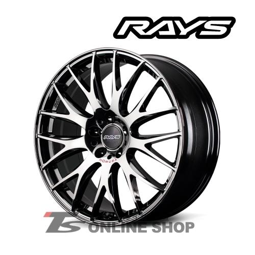 RAYS HOMURA 2X9Plus JET BLACK EDITION IV 8.0J-18インチ (44) 5H/PCD100 Y8J ホイール1本 レイズ ホムラ 2×9 2x9 ...