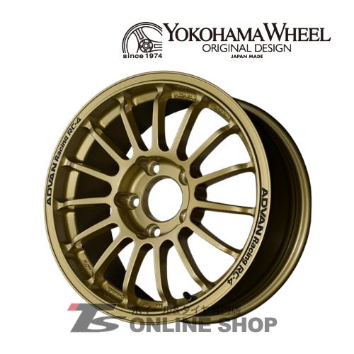ADVAN Racing RC-4 6.0J-15インチ (40) 4H/PCD100 RG ホイール1本 アドバン レーシング アール ...