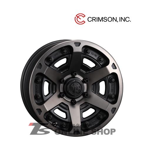 CRIMSON MG ARMOR FF 7.0J-17インチ (32) 5H PCD114.3 ホイール1本 マットブラッククリア クリムソン エムジー アーマー エフエフ : armorff ...