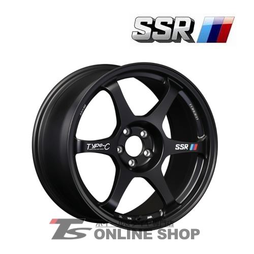 SSR Type-C FORGED 10.5J-18インチ (15) 5H/PCD114.3 ホイール1本 スプリントブラック タイプシー ...