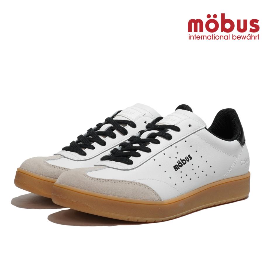 mobus（モーブス） 【SALE】モーブス オリジナル スニーカー mobus ORIGINAL FELS WHITE/BLACK ...